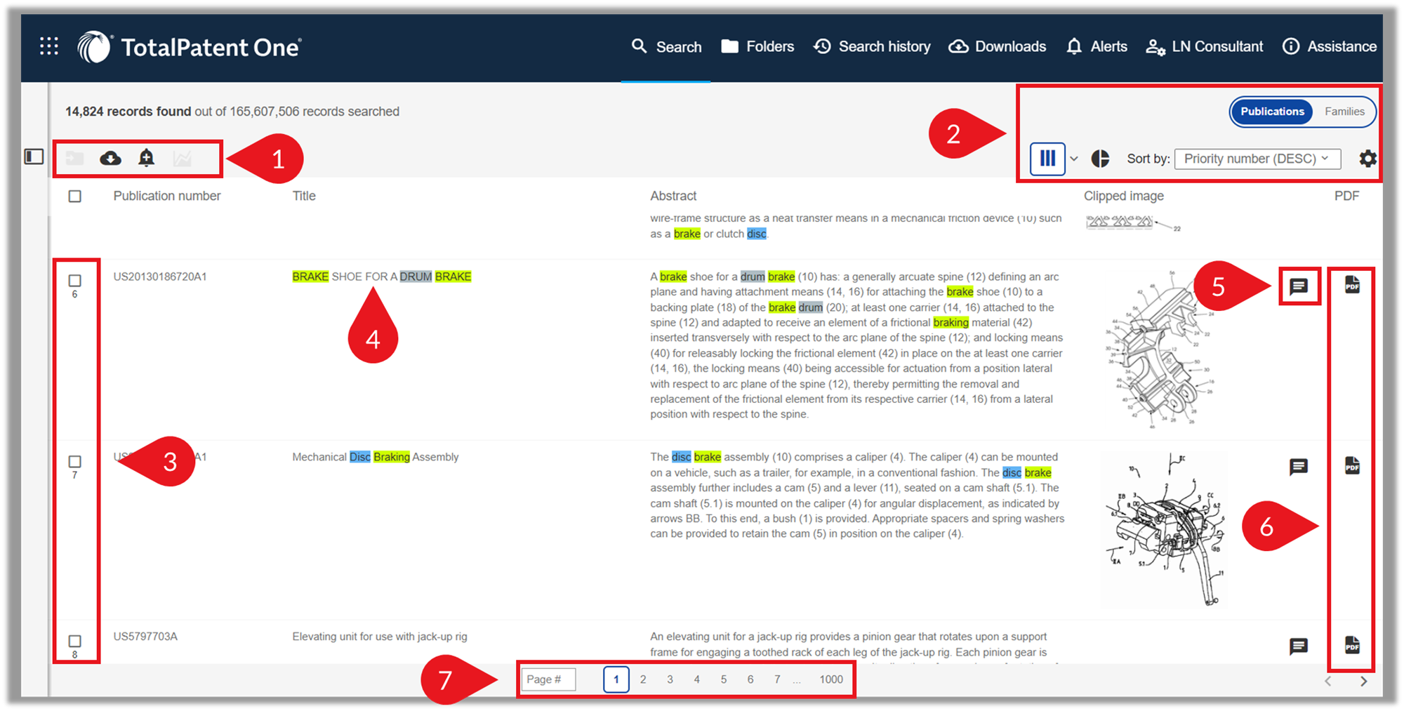 Results Page Options – LexisNexis Intellectual Property Solutions
