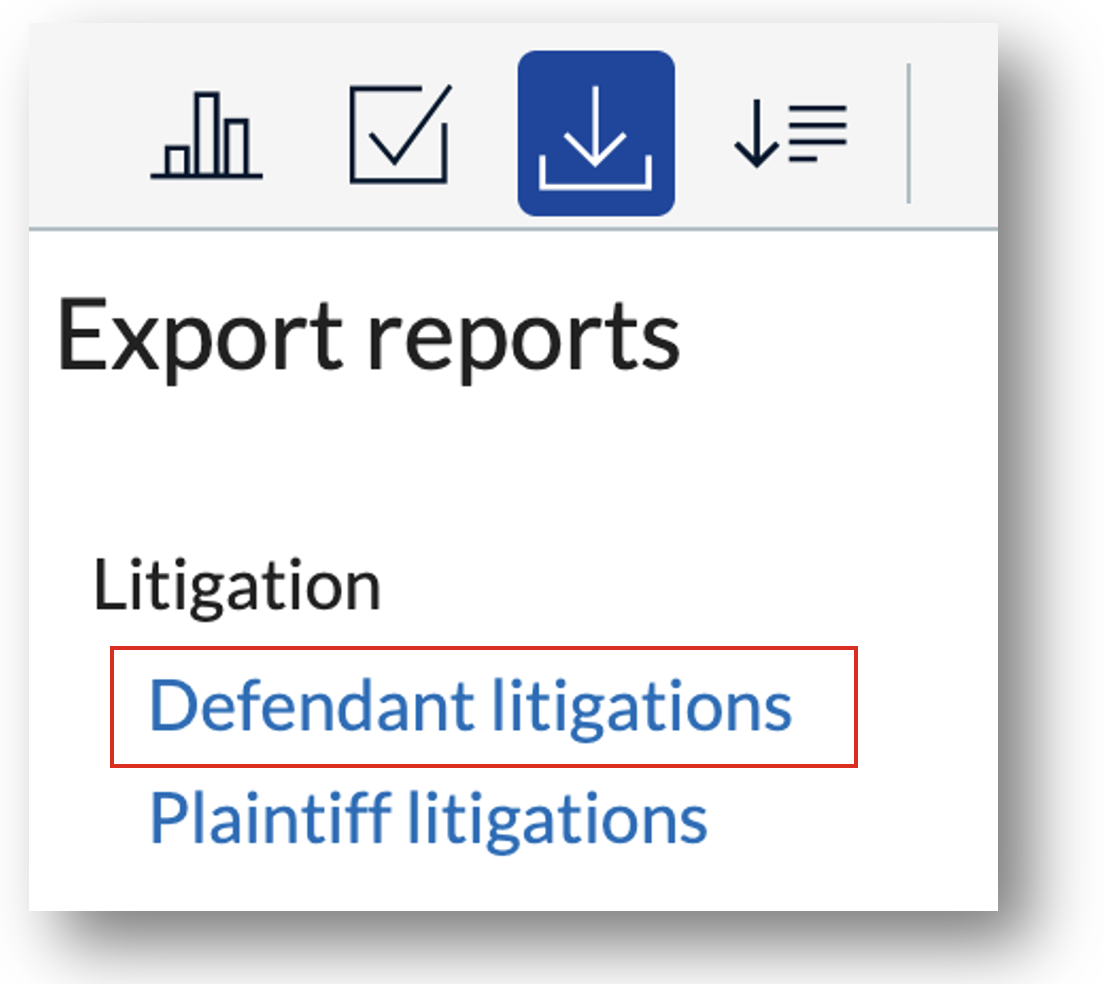 Litigations: Defendant Litigations Export Report – LexisNexis ...